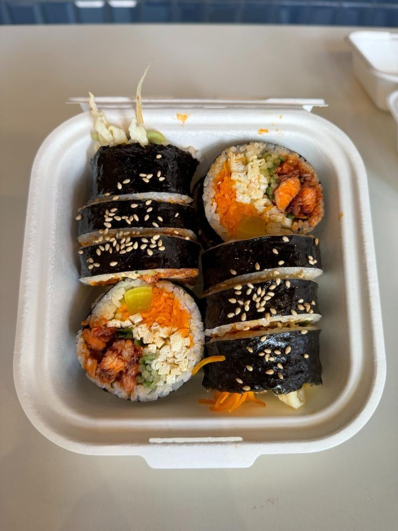 Spicy Chicken Kimbap | Miya’s Korean Kitchen